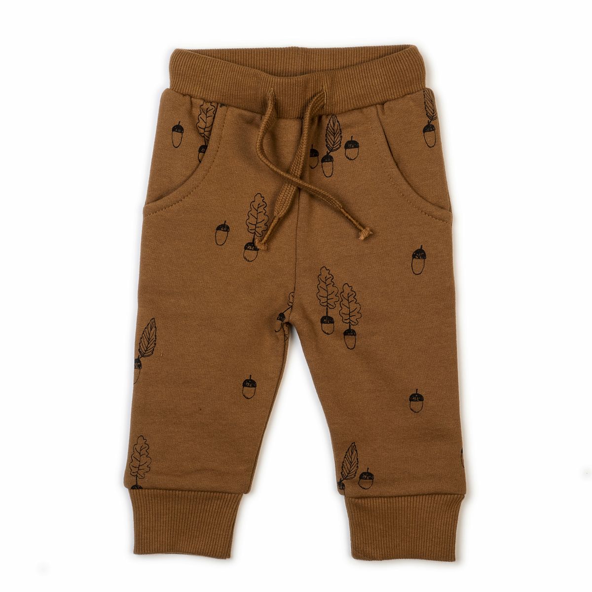 Organic Joggers - Acorn Aop Caramel – Rent Manymoons
